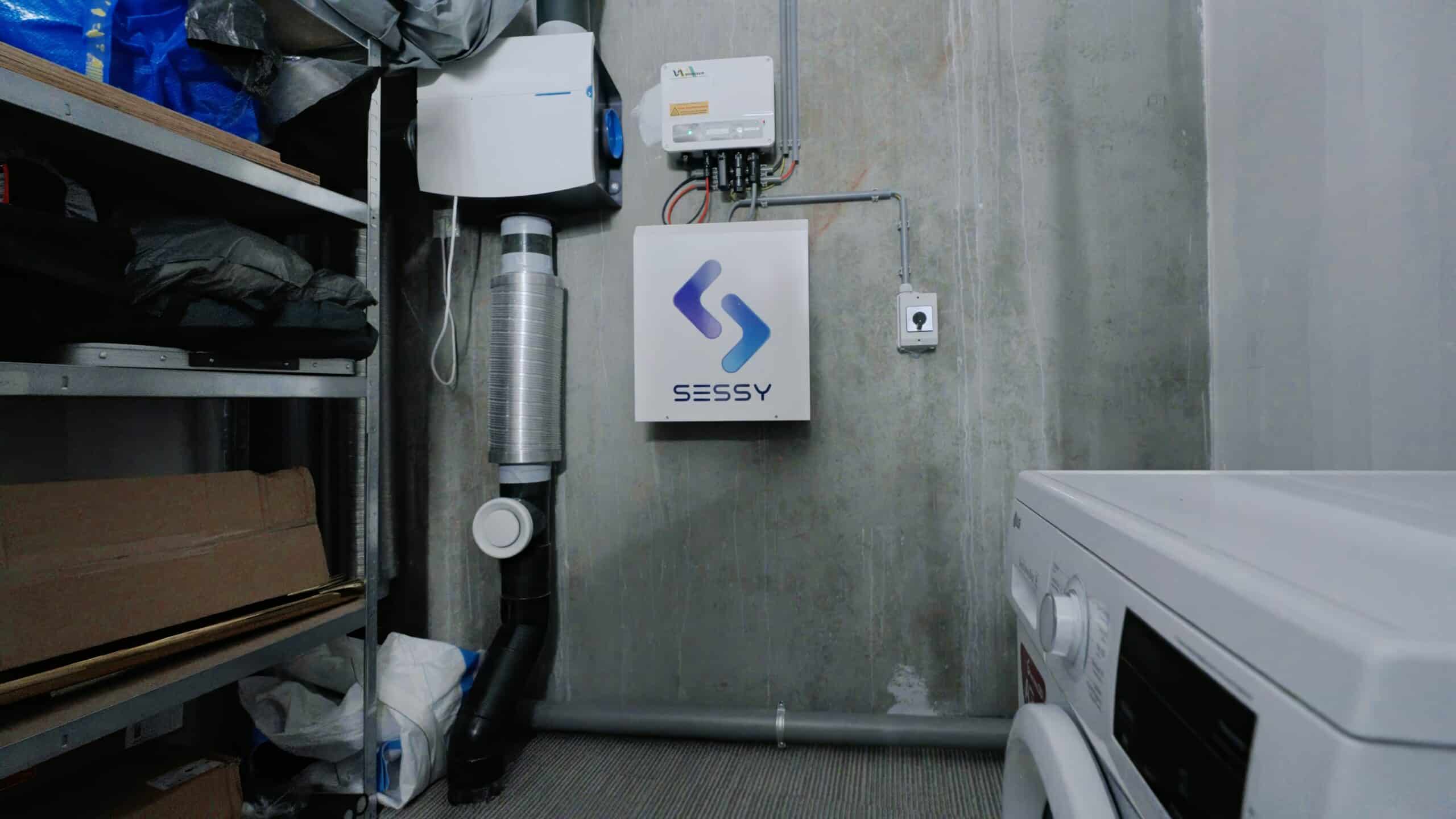 Thuisbatterij voor zonnepanelen | Sessy